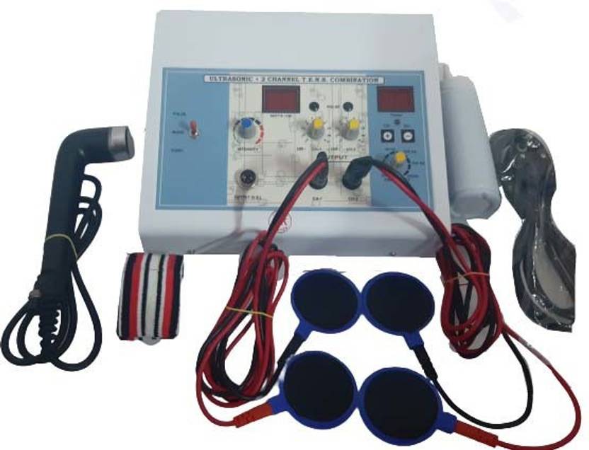 PHYSIO LIFE CARE Ultrasonic Tens Machine 2 Channel Ultrasound ...