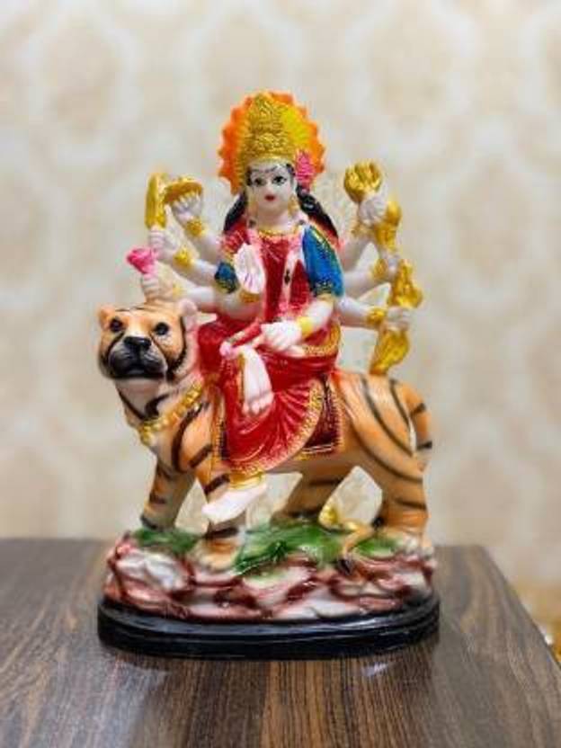 gandak Maa Durga Devi idol statue Sherawali Mata rani in religious ...
