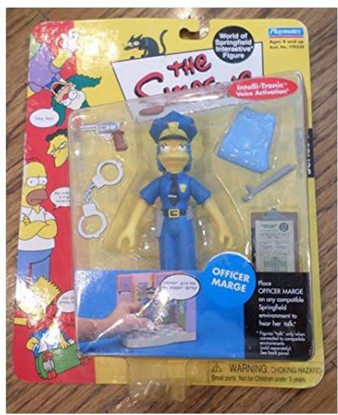 Playmates The Simpsons Series 7 Action Figure Officer Marge - The ...