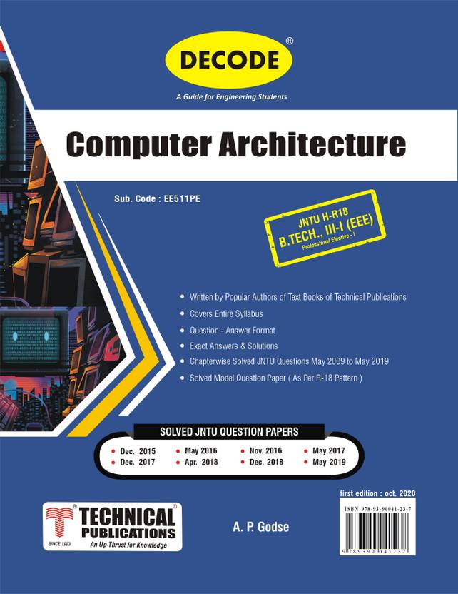Computer Architecture for JNTU-H 18 Course (III - I - EEE/Prof ...