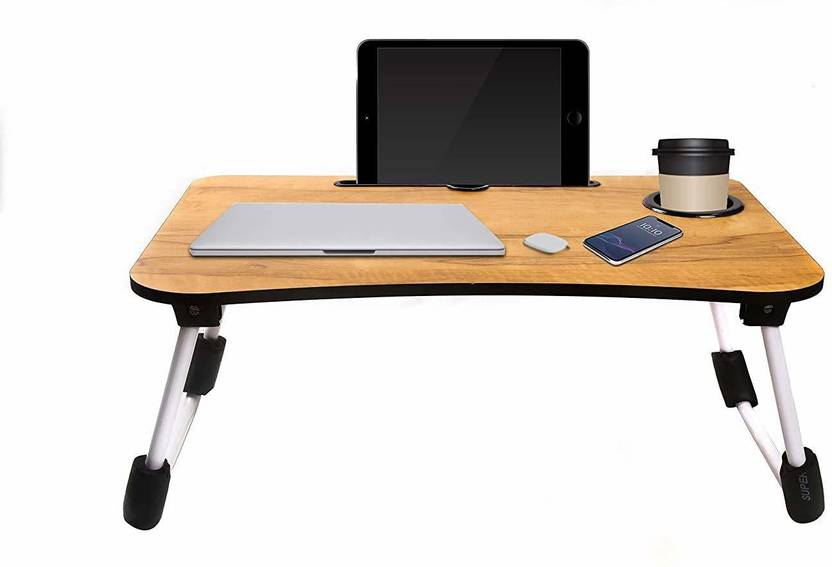 TEQVI Wood Portable Laptop Table Price in India - Buy TEQVI Wood ...