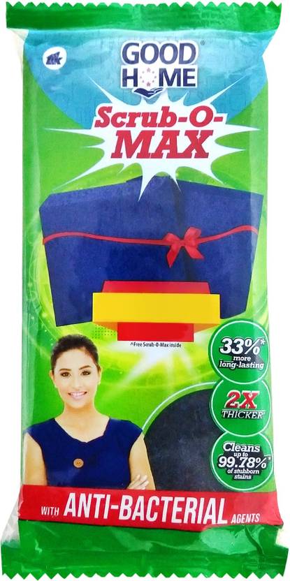 Good Home Scrub-O-Max Antibacterial Scrub Pad Price in India - Buy Good ...