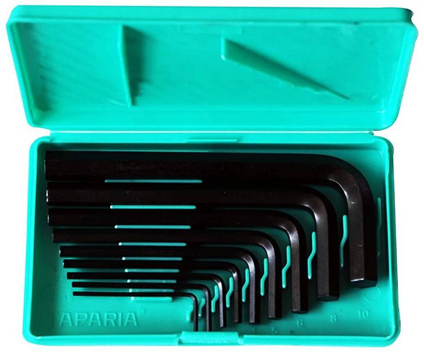 GSCPT Taparia KM9V Allen Key Set (Black) Allen Key Set Price in India ...