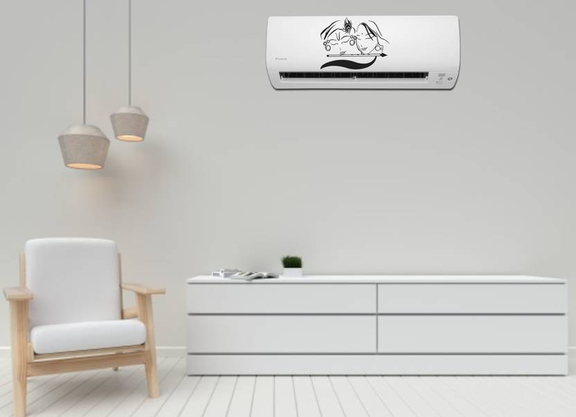 Psychedelic Collection Color Decorative Air conditioner Sticker - AC ...