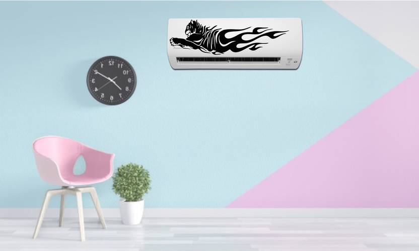Shree Décor 80 cm Multi Color Decorative Air conditioner Sticker - AC ...