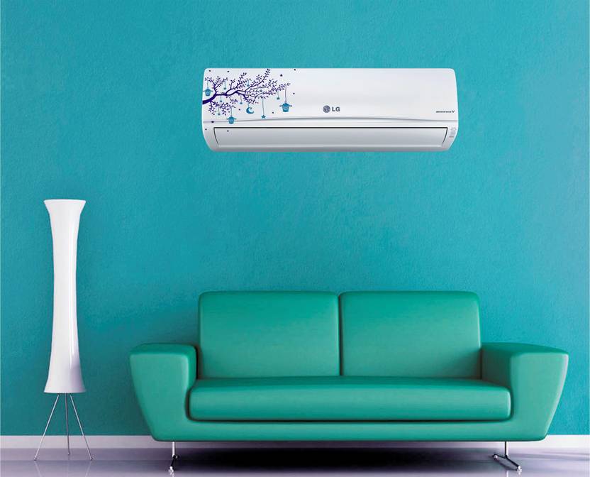 sp decals 27 cm Multi Color Decorative Air conditioner Sticker - AC ...