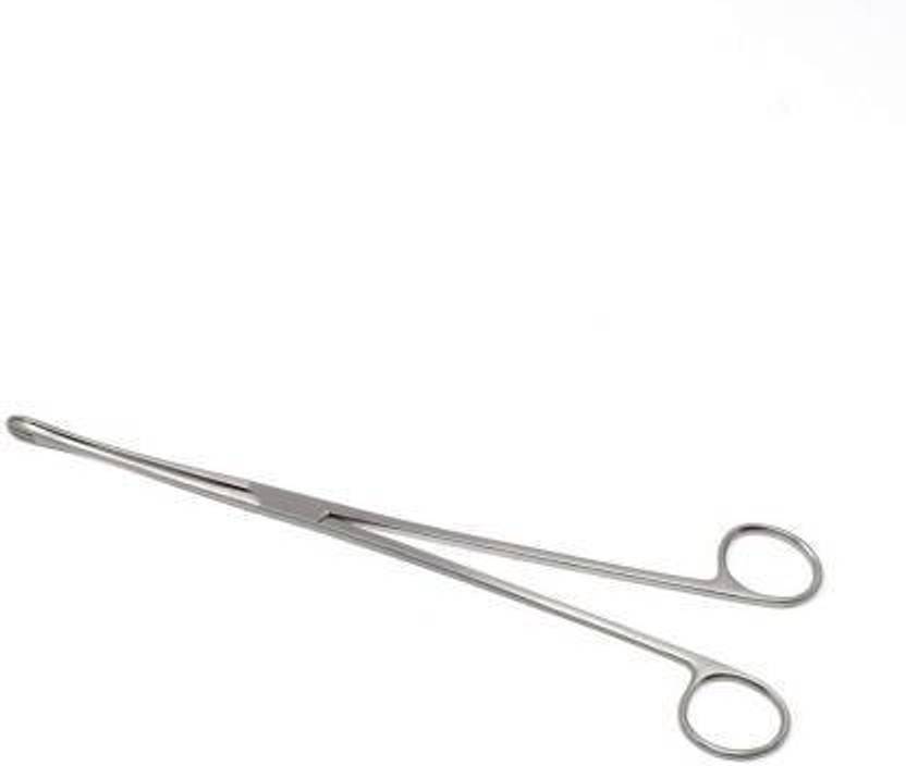 IS IndoSurgicals Stainless Steel Deluxe Ovum Forceps, 10 inch Hemostats ...
