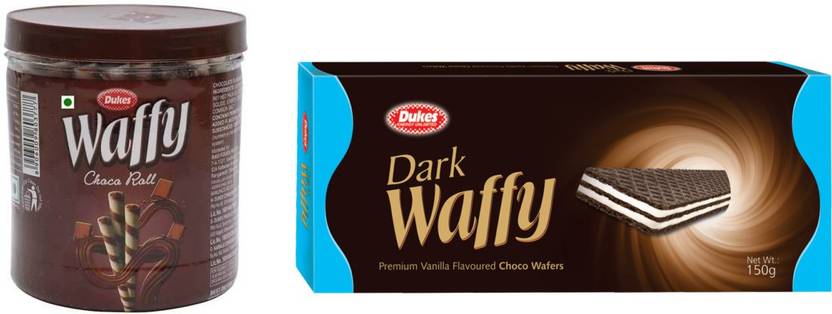 Dukes Waffy Choco Rolls 250 GRAM AND DARK WAFFY WAFER ROLLS 150 GRAM ...