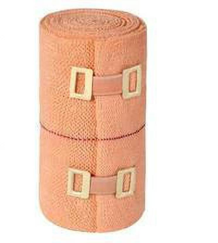 Leukocrepe Cotton Crepe Bandage - BOX of 1 (8cm X 4m) Crepe Bandage ...