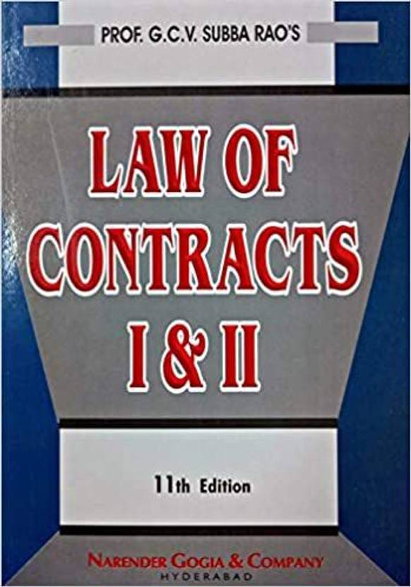 Law Of Contracts I & II (Famous Book On Law Of Contracts): Buy Law Of ... Law Of Contracts I & II (Famous Book On Law Of Contracts): Buy Law Of ...