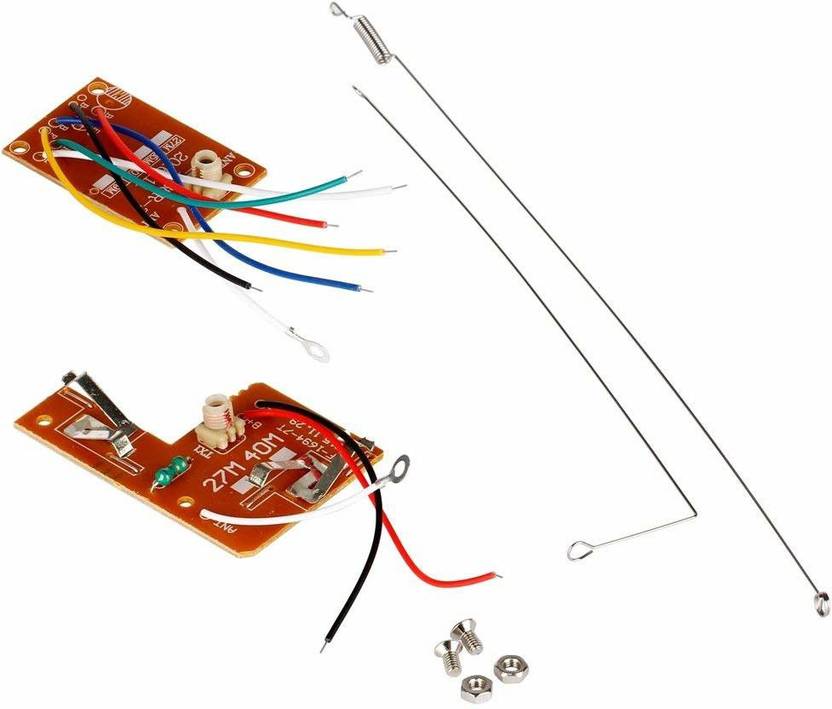 Super Debug 4CH 27MHZ Remote Transmitter & Receiver Board with DIY RC ...