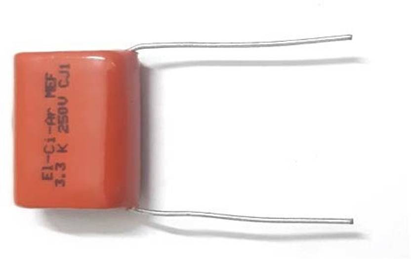 zconnect Polyester Film Capacitor 3.3uf 250V DC Dip Imported Original ...
