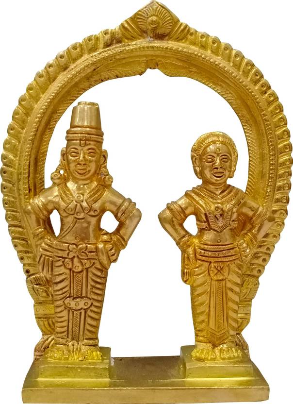 Om Shree Siddhi Vinayak Murti Bhandar Brass Vitthal Rukmini Home Temple ...