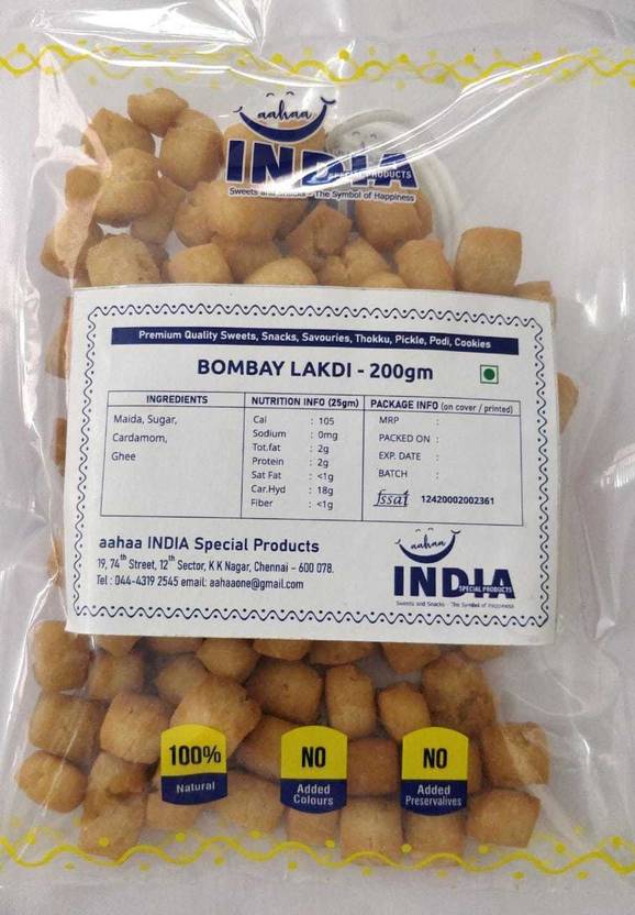 aahaa grand Bombay Lakdi 200gm Price in India - Buy aahaa grand Bombay ...