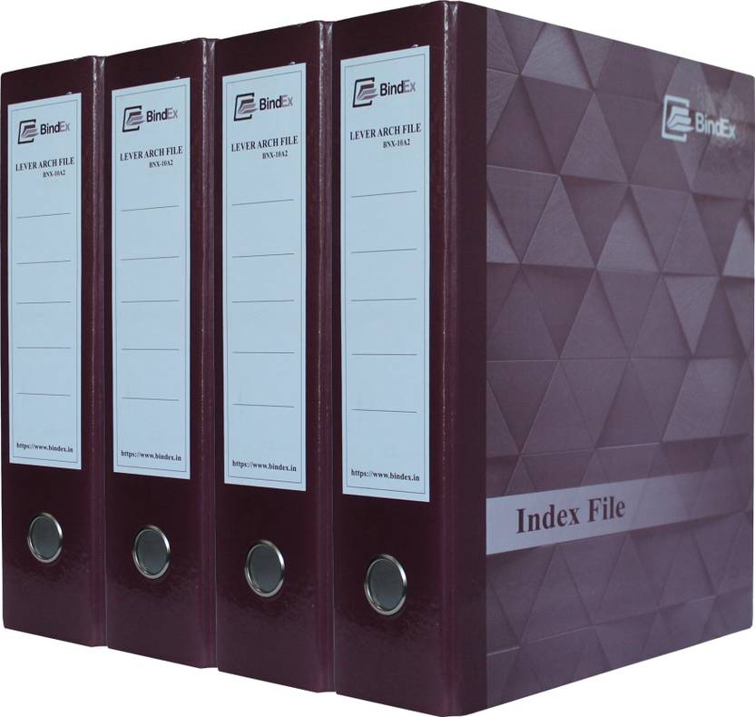 Flipkart.com | bindex Cardboard Office Lever Arch Box File Laminated ...
