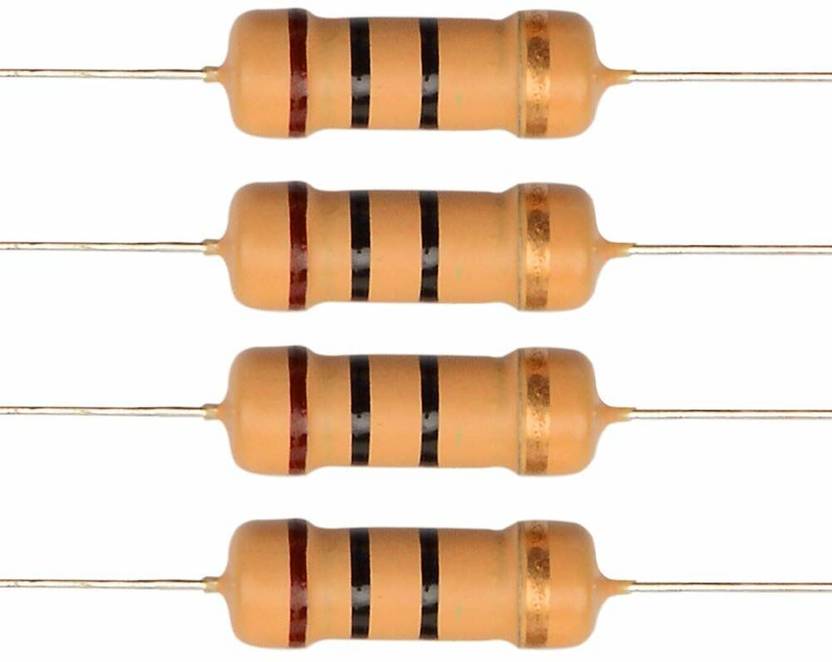 shockley electronics 10R 10E 10 ohm Resistor 5% 1 Watt Fusible , Pack ...