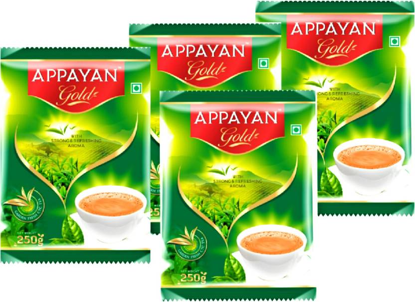Appayan Gold 1KG CTC TEA PILO POUCH PACK Tea Pouch Price in India - Buy ...