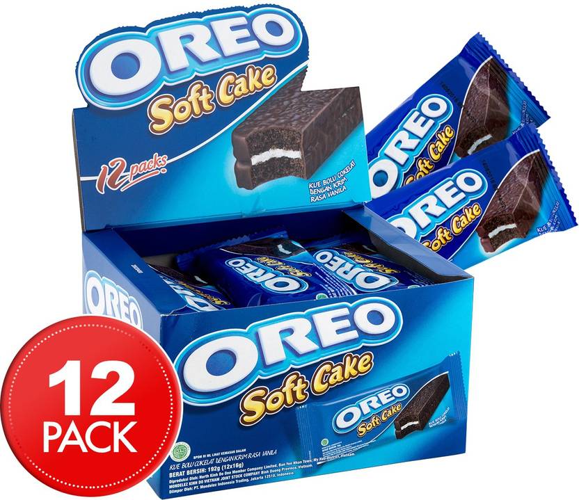 OREO Soft Cake - Pack of 12 Piece 192g Cookie Cake Price in India - Buy ...
