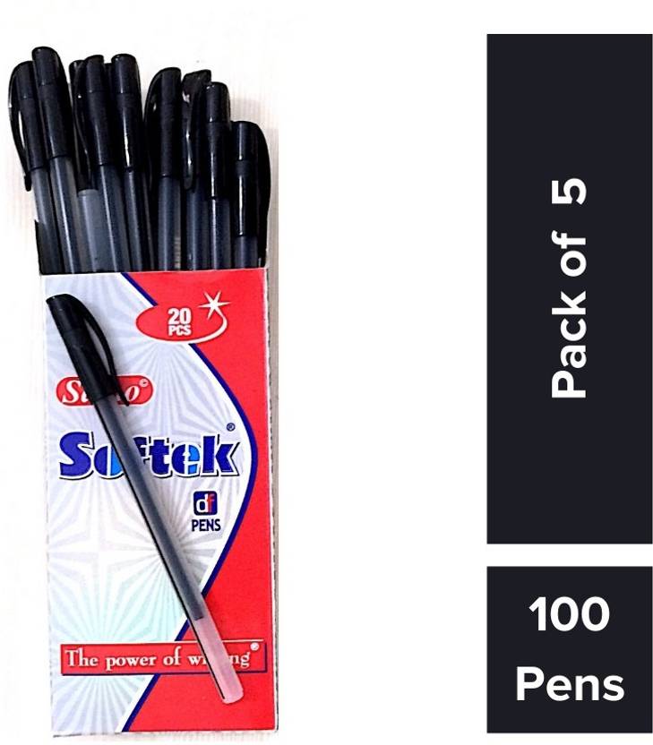 saino Softek Black Ball Pen - Buy saino Softek Black Ball Pen - Ball ...