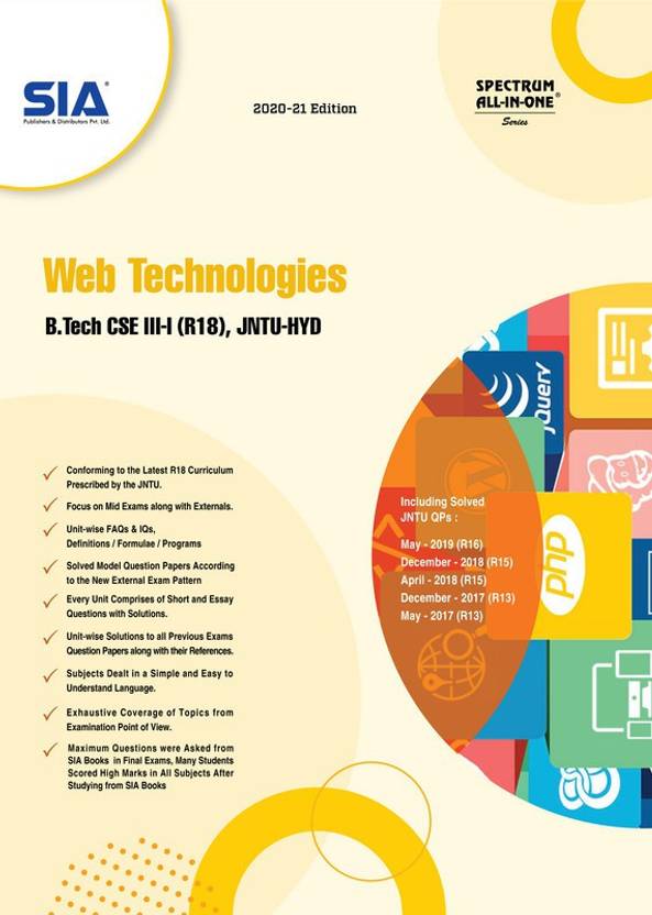 Web Technologies, B.Tech III-Year I-Sem (CSE) R18 JNTU-Hyderabad, 2020 ... Web Technologies, B.Tech III-Year I-Sem (CSE) R18 JNTU-Hyderabad, 2020 ...