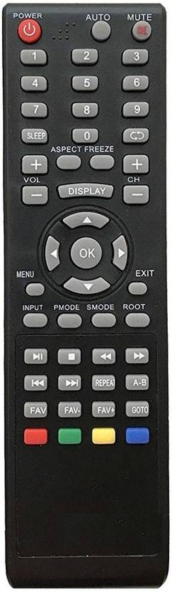 REMOTEX F-CH09 LCD/LED TV Remote Compatible for Futec LCD Remote ...