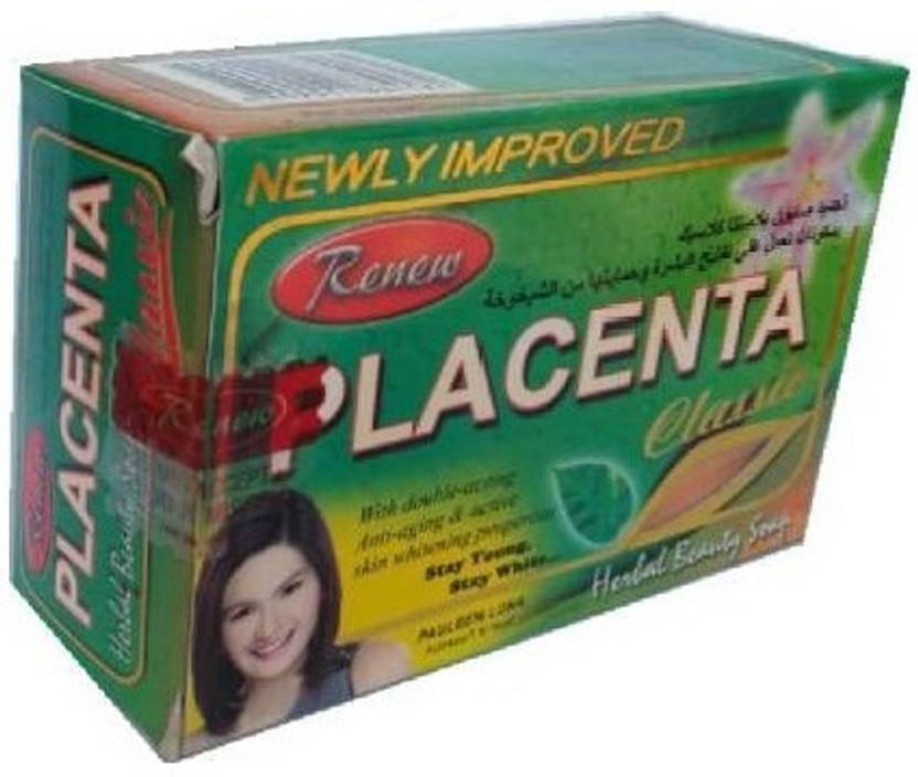 RENEW Placenta Classic Herbal Beauty Soap For Anti Wrinkle (135 g ...