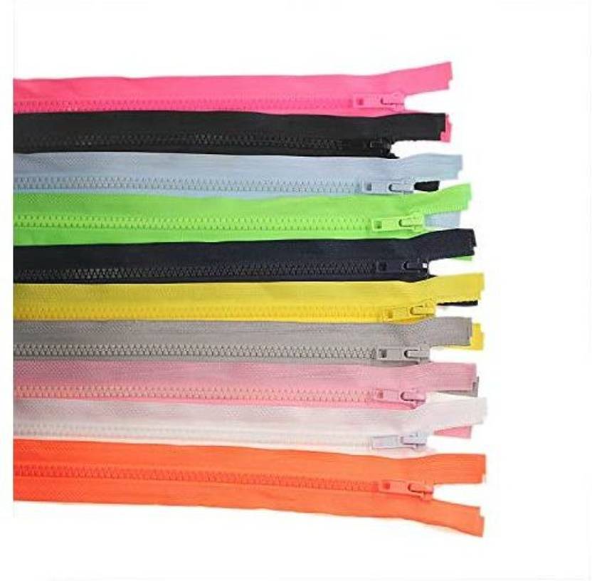 Leekayer 10Pcs 28 Inch (71Cm) Separating Zippers For Sewing Nylon ...