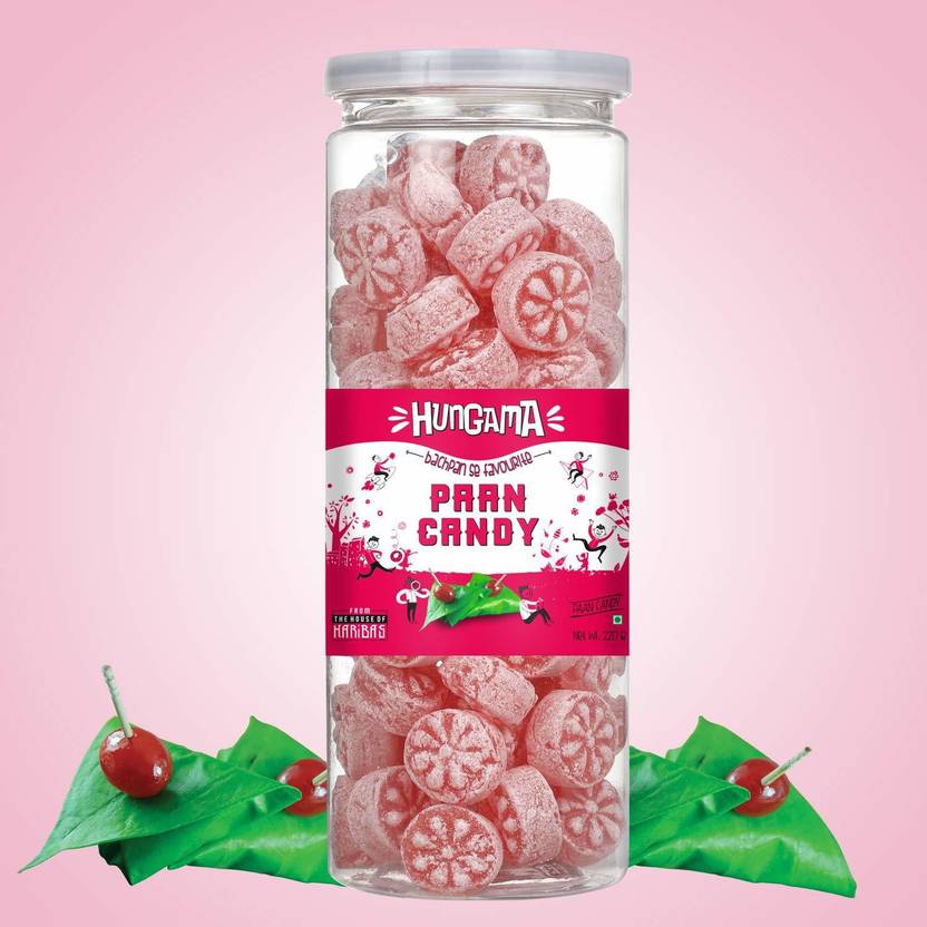 HARIBAS PAAN Candy Pack for Kids 220 Gram (PAAN Flavour Candy ) in Easy ...
