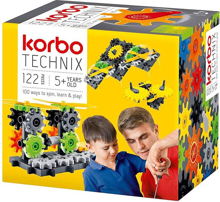 korbo Technix 122 | Creative Learning Education Toys for Kids | Puzzle ...