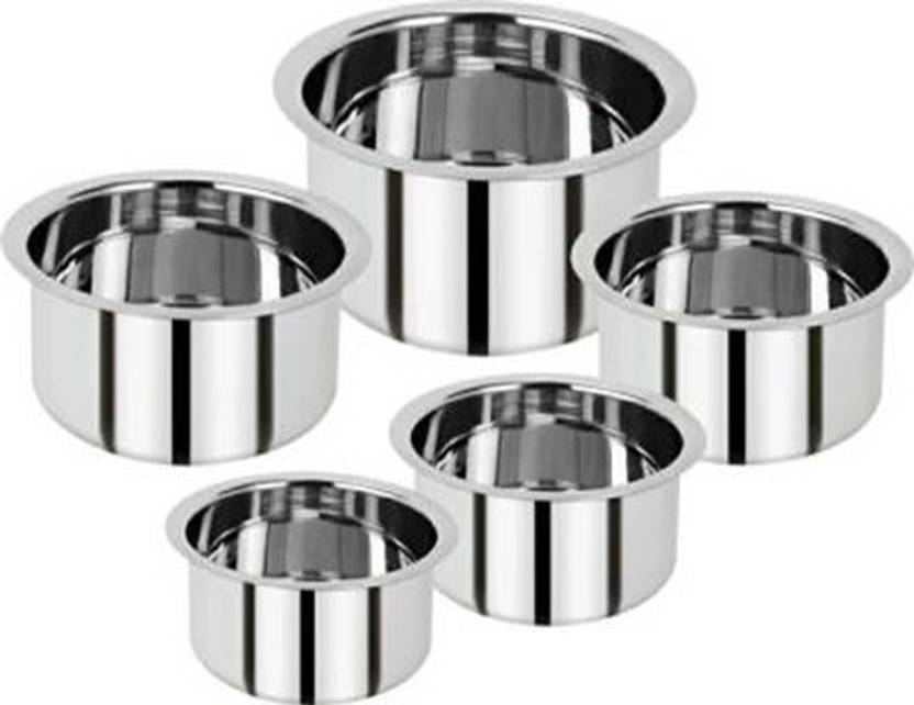 Liolis Stainless Steel Tope Patila Pot/Patila Set/ Patila/ Patila for ...