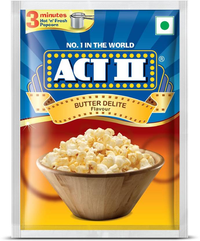 ACT II Butter Delite Popcorn Price in India - Buy ACT II Butter Delite ...