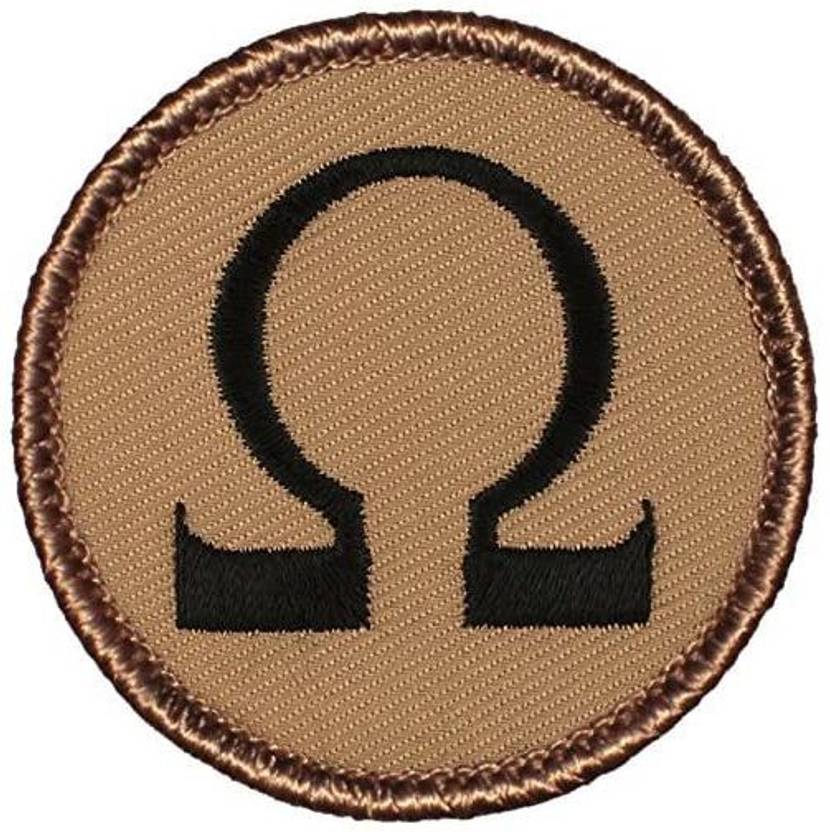 Patchtown Omega Patrol Patch - 2" Diameter Round Embroide Patch (Sew-on ...