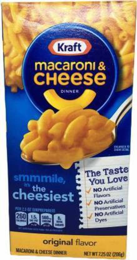 Kraft Macroni and Cheese The Cheesiest, 206g Pasta Price in India - Buy ...