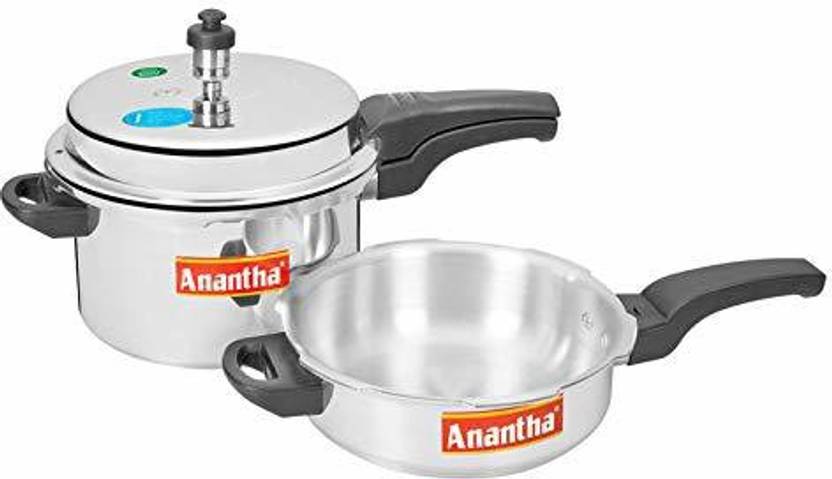 Anantha Perfect Winning aluminium cookware set combo - Cooker (5Ltr ...