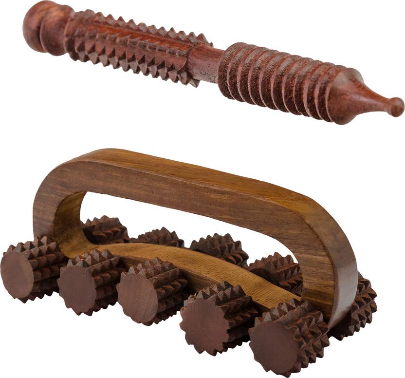 NAU NIDH ENTERPRISES NAU_NIDH_HANDCRAFTED_WOODEN_TEN_BALL_MASSAGER ...