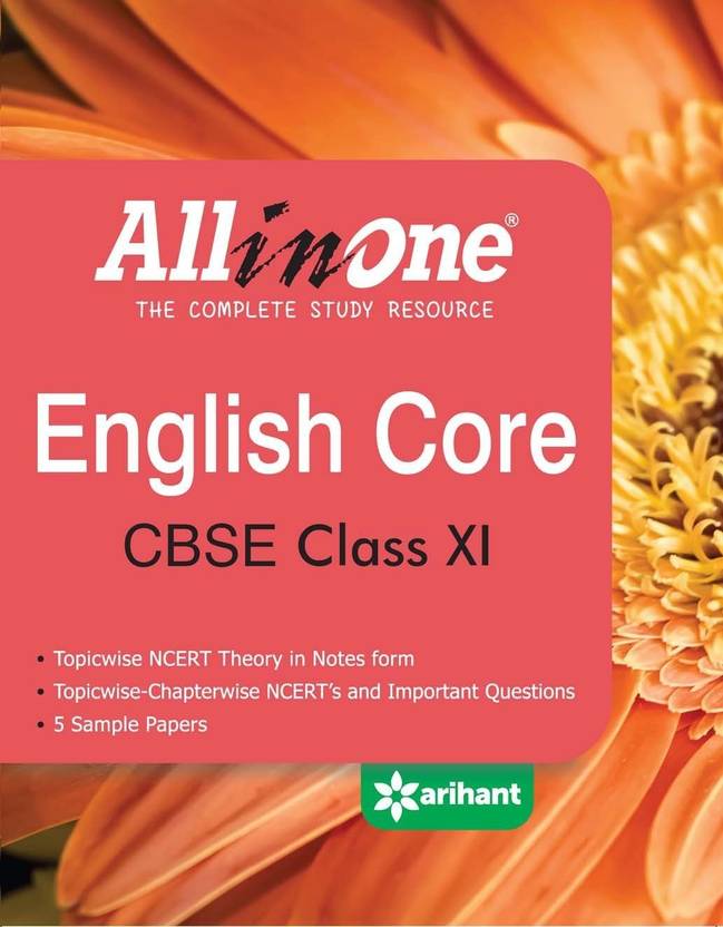Cbse All in One English Core Class 11th (Old Edition): Buy Cbse All in ...