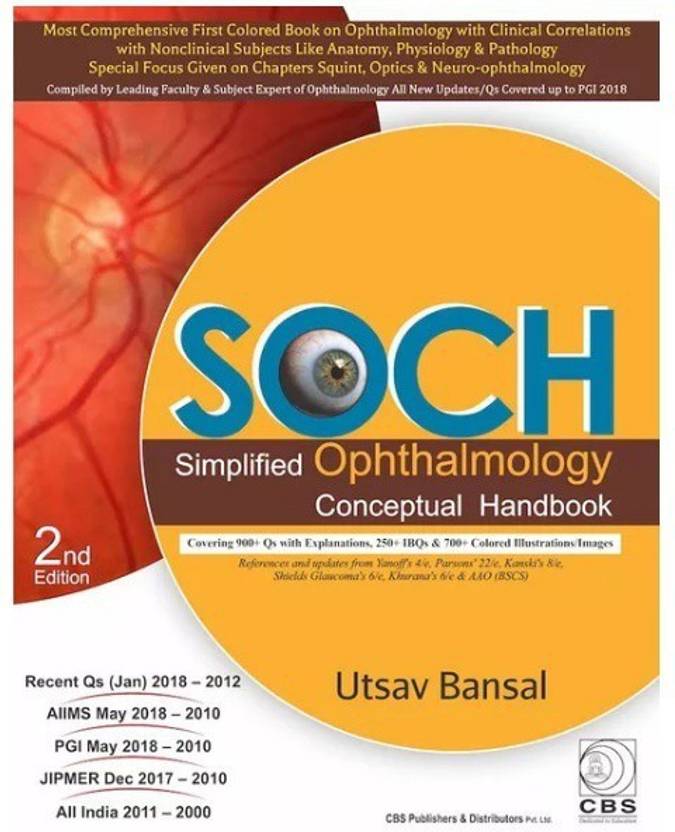 SOCH: Simplified Ophthalmology Conceptual Handbook: Buy SOCH ...