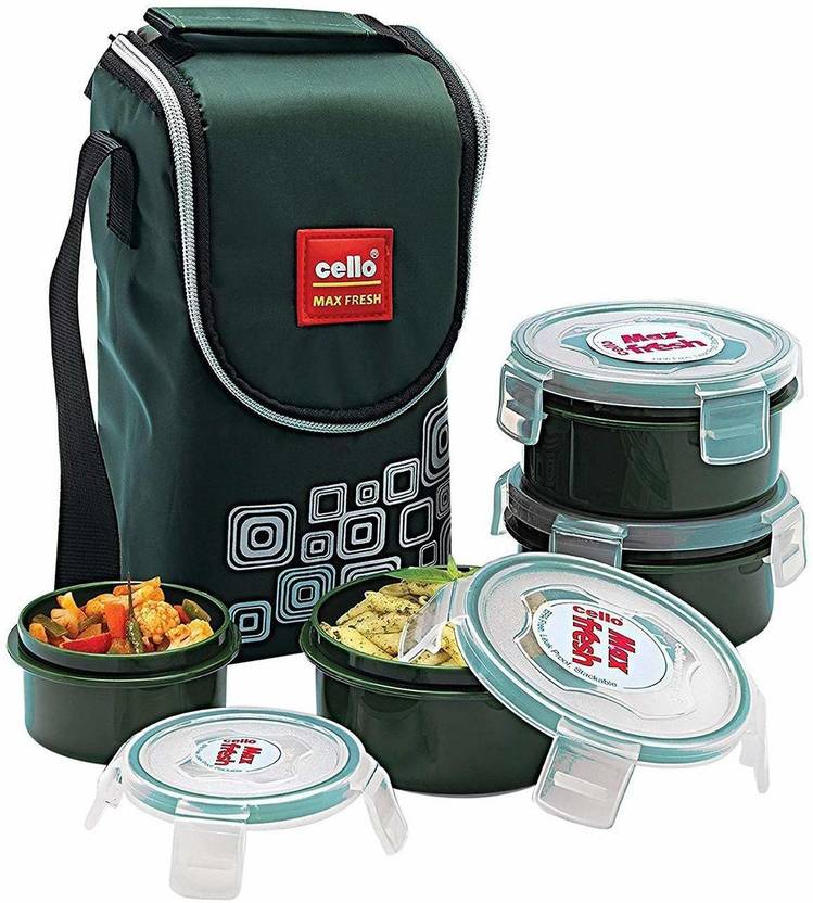 Flipkart.com | cello Max Fresh Click Polypropylene Lunch Box Set, 300ml ...