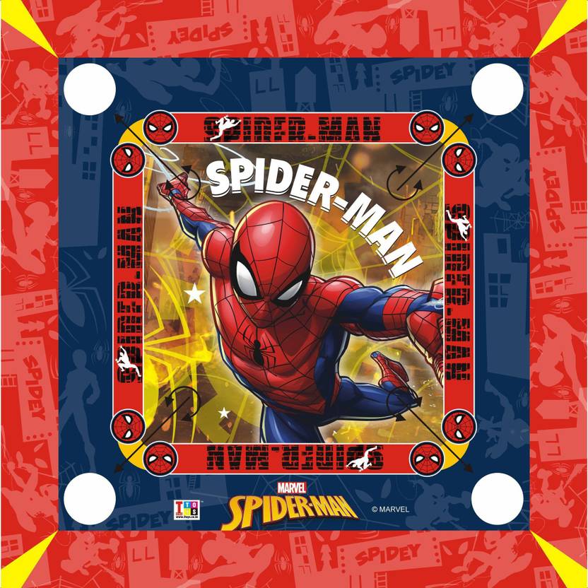 AANJNEY ENTERPRISE Cartoon Design Carrom Board for Kids (20 x 20 ...