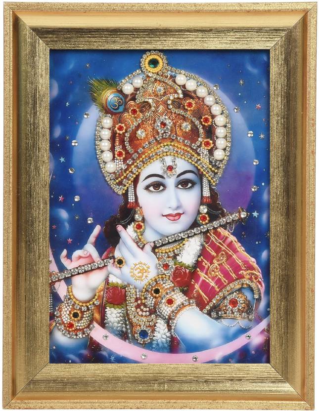 Strotam Lord Krishna Religious Frame Price in India - Buy Strotam Lord ...