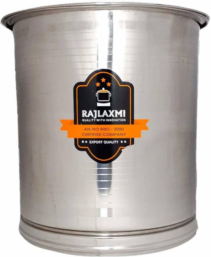 rajlaxmi Stainless Steel Atta Container/Box/Drum/Pawali/Tanki with Lid ...