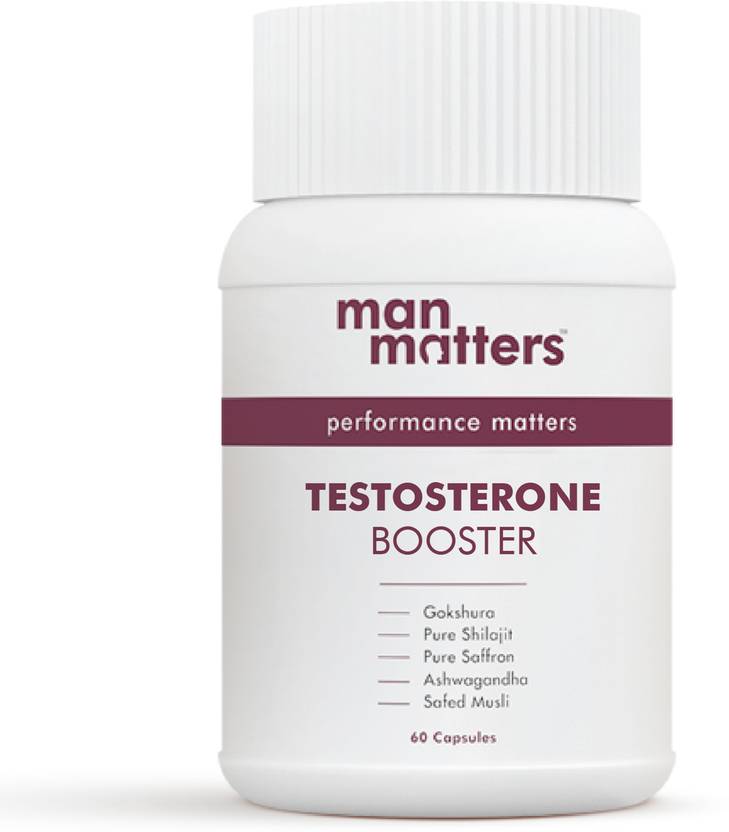 Man Matters Pure Shilajit, Gokshura and Ashwagandha Capsules | Natural ...