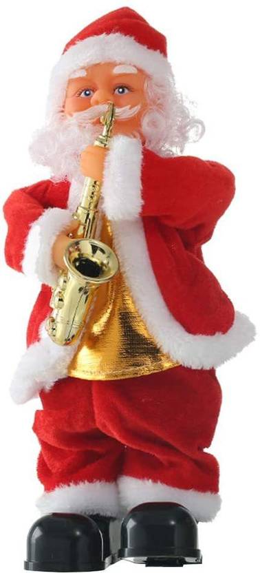 Ang Battery Operated Dancing and Singing Musical Christmas Santa Toy ...