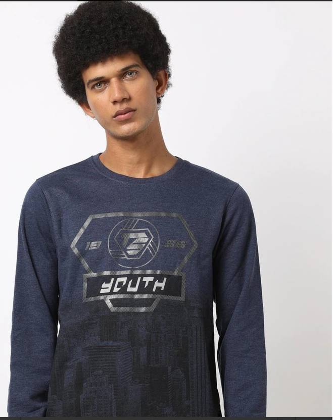 TEAMSPIRIT Full Sleeve Printed Men Sweatshirt - Buy TEAMSPIRIT Full ...