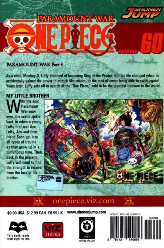 One Piece, Vol. 60: Buy One Piece, Vol. 60 by Oda Eiichiro at Low Price ...