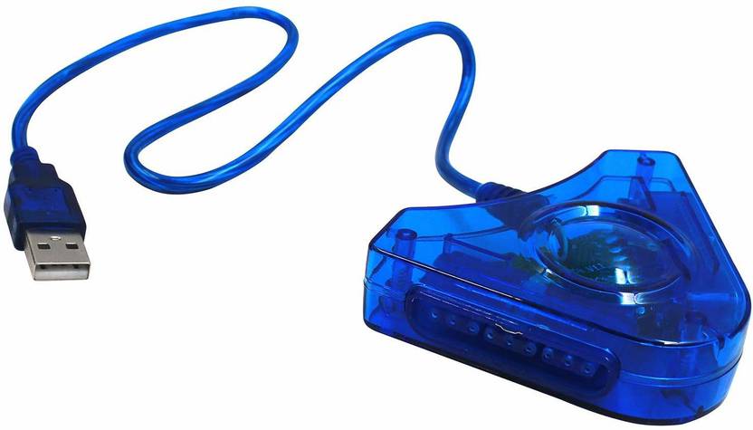 JAYJIT USB Controller Adapter for PSX and PS2 Controllers Dual Port ...