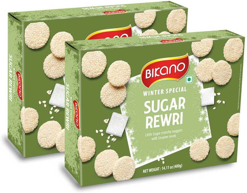 Bikano Sugar Rewari 400 gm (Pack of 2) Box Price in India - Buy Bikano ...