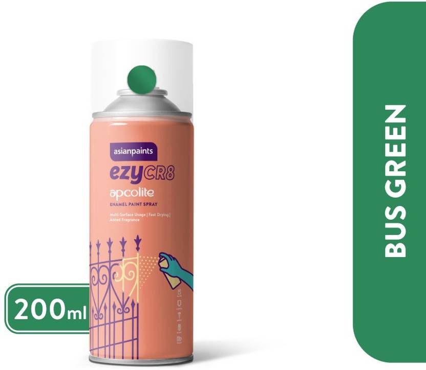 ASIAN PAINTS Bus green(0222) Spray Paint 200 ml Price in India - Buy ...