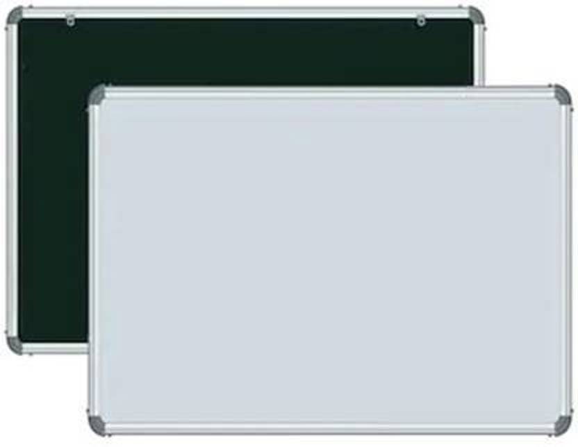 Pepino 2x1.5 feet non magnatic 2 in 1 dual sided black white board ...