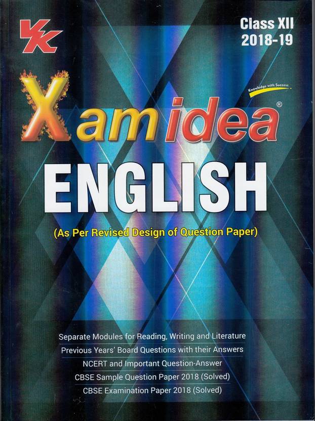 Xam Idea English Class 12 for 2019 Exam: Buy Xam Idea English Class 12 ...